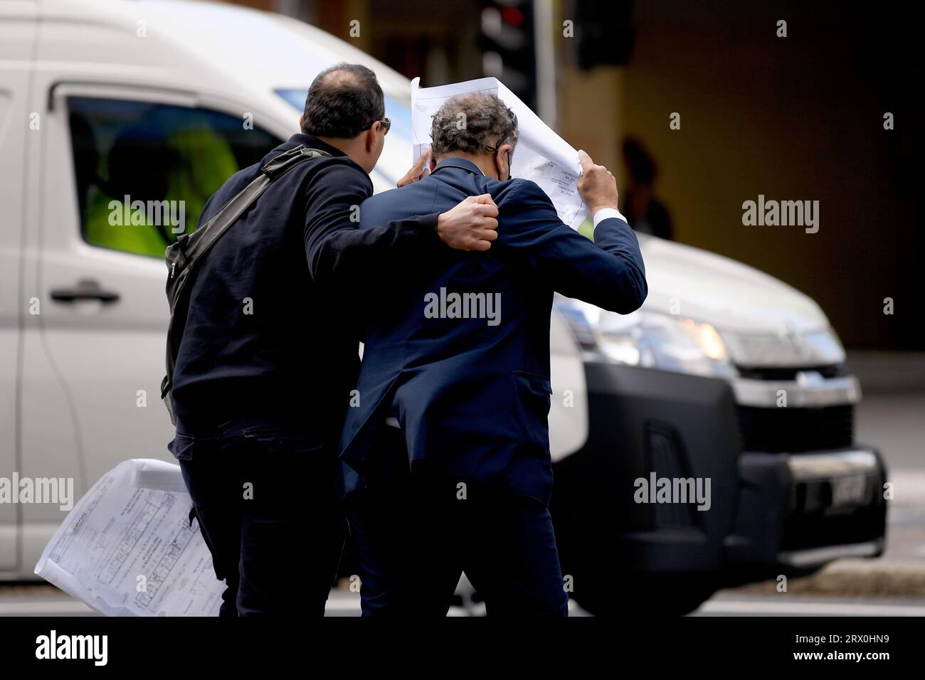 Sydney, Australia. 22nd Sep, 2023. Bassem Fouad leaves the Downing ...
