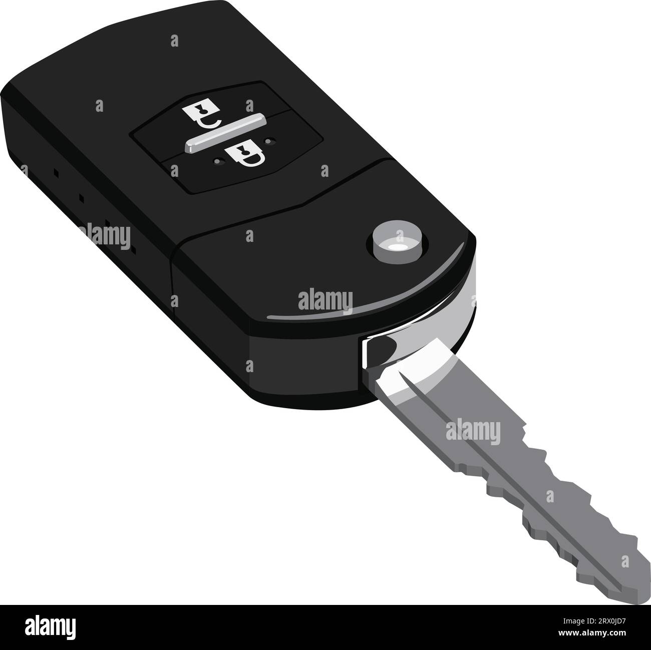 Car start key Stock Vector Images - Alamy