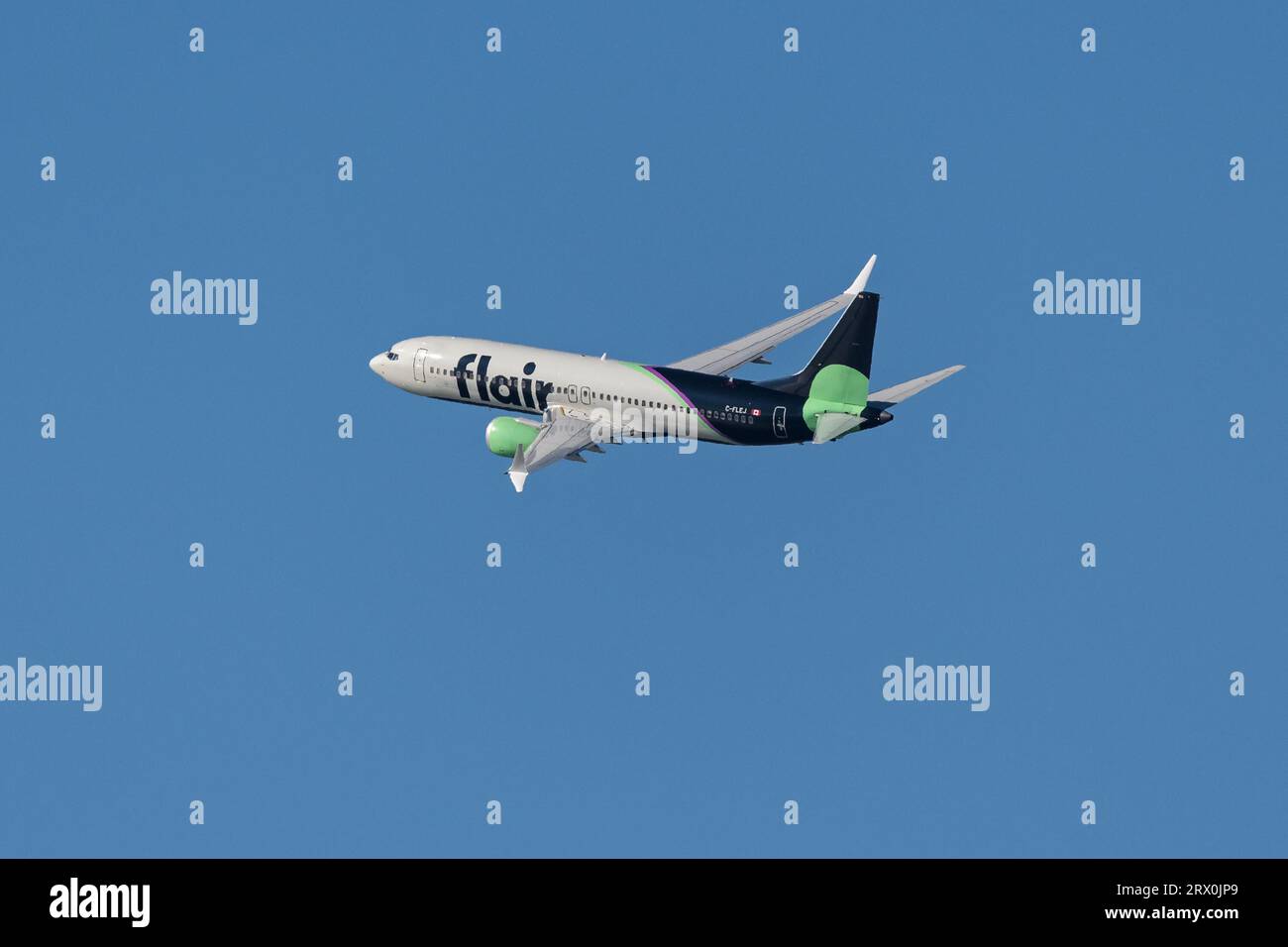 Flair airlines aircraft hi-res stock photography and images - Alamy