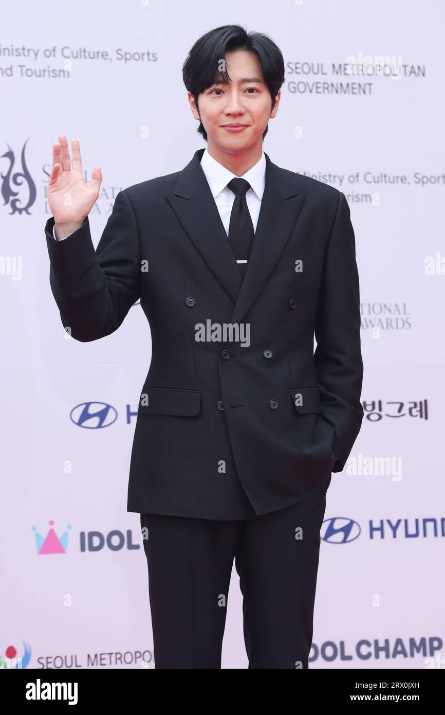 22nd Sep, 2023. S. Korean actor Lee Sang-yeop South Korean actor Lee Sang-yeop poses for a photo ...