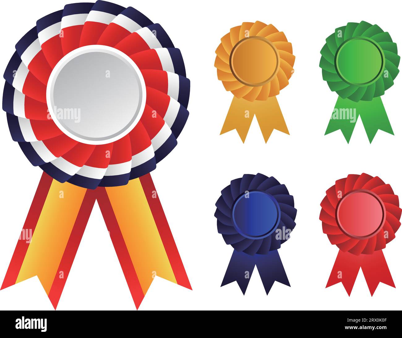 Layered vector illustration of Medal Stock Vector Image & Art - Alamy