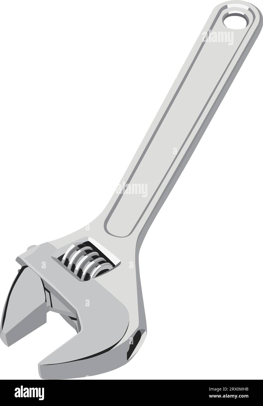 Vector illustration of isolated Wrench Stock Vector Image & Art - Alamy