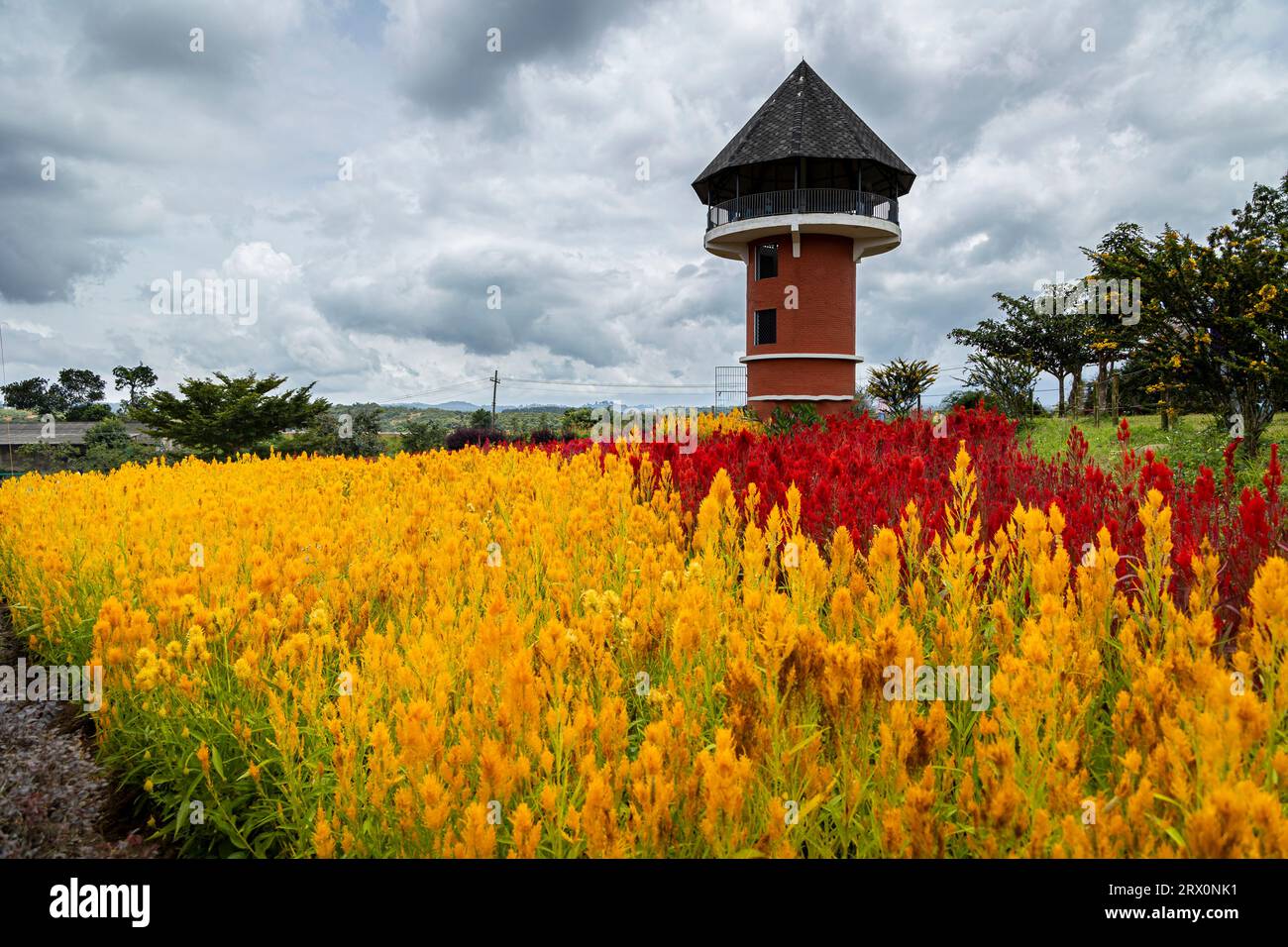 Karapuzha Dam, Adventure Park and Garden, Wayanad, Kerala. India Stock ...