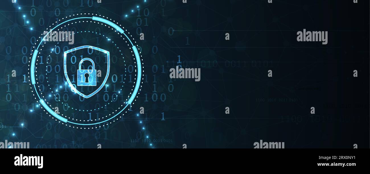 internet digital syber security technology concept for business ...