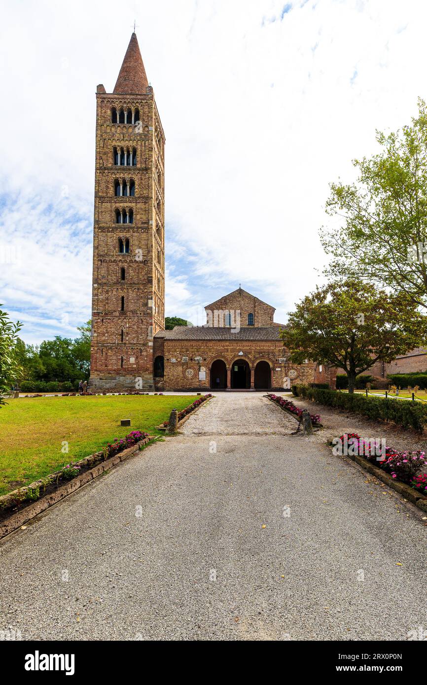 Italy Emilia Romagna Pomposa Abbey (9th century) - santa Maria Assunta ...