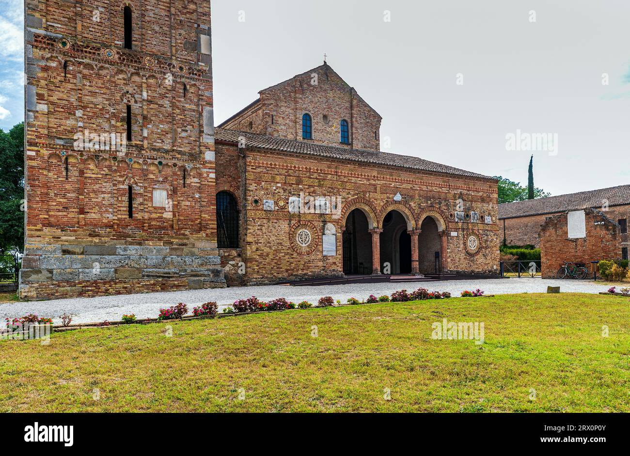Italy Emilia Romagna Pomposa Abbey (9th century) - santa Maria Assunta ...
