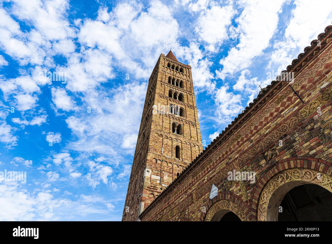 Italy Emilia Romagna Pomposa Abbey (9th century) - Bell Tower - Santa ...