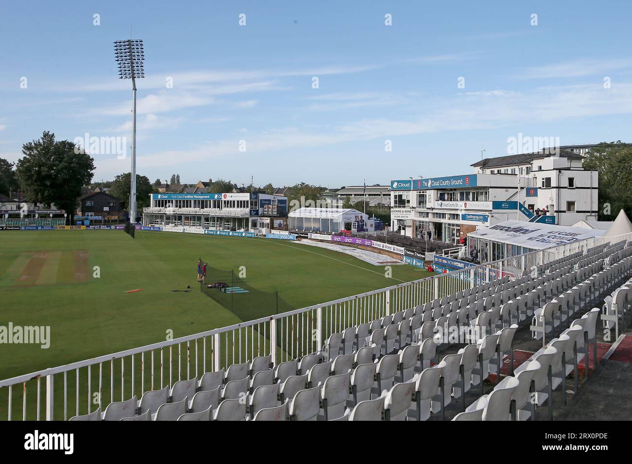 General view of the ground during Essex CCC vs Hampshire CCC, LV ...