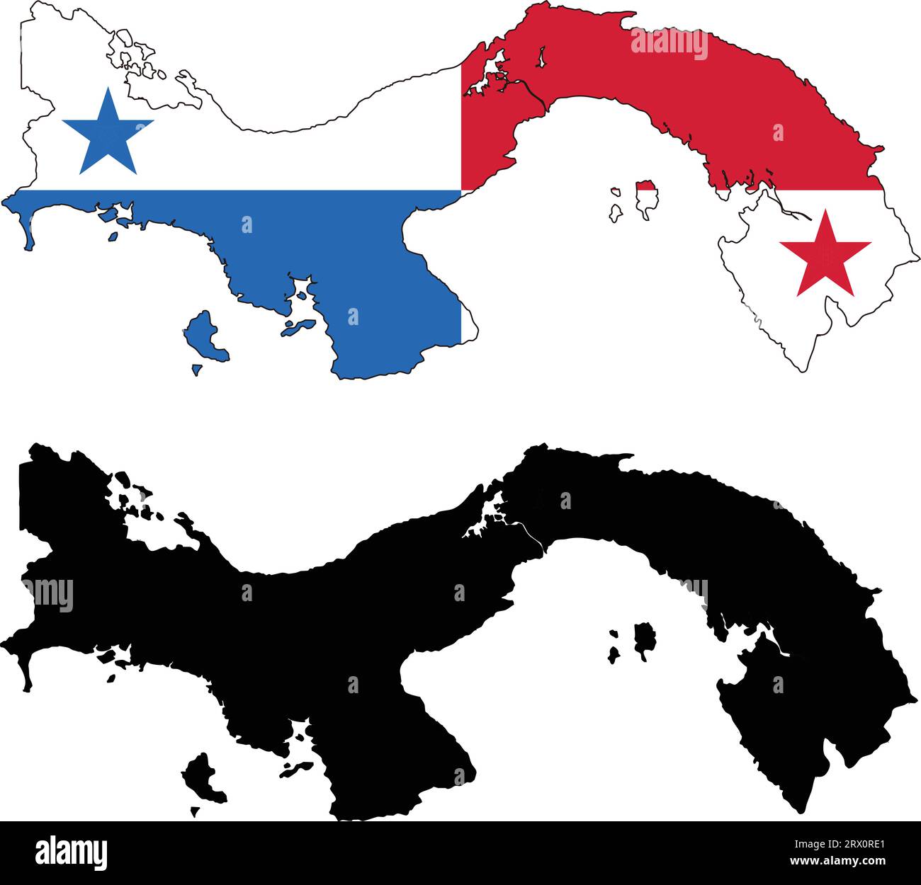 Layered editable vector streetmap of Panama City,Panama,which contains ...