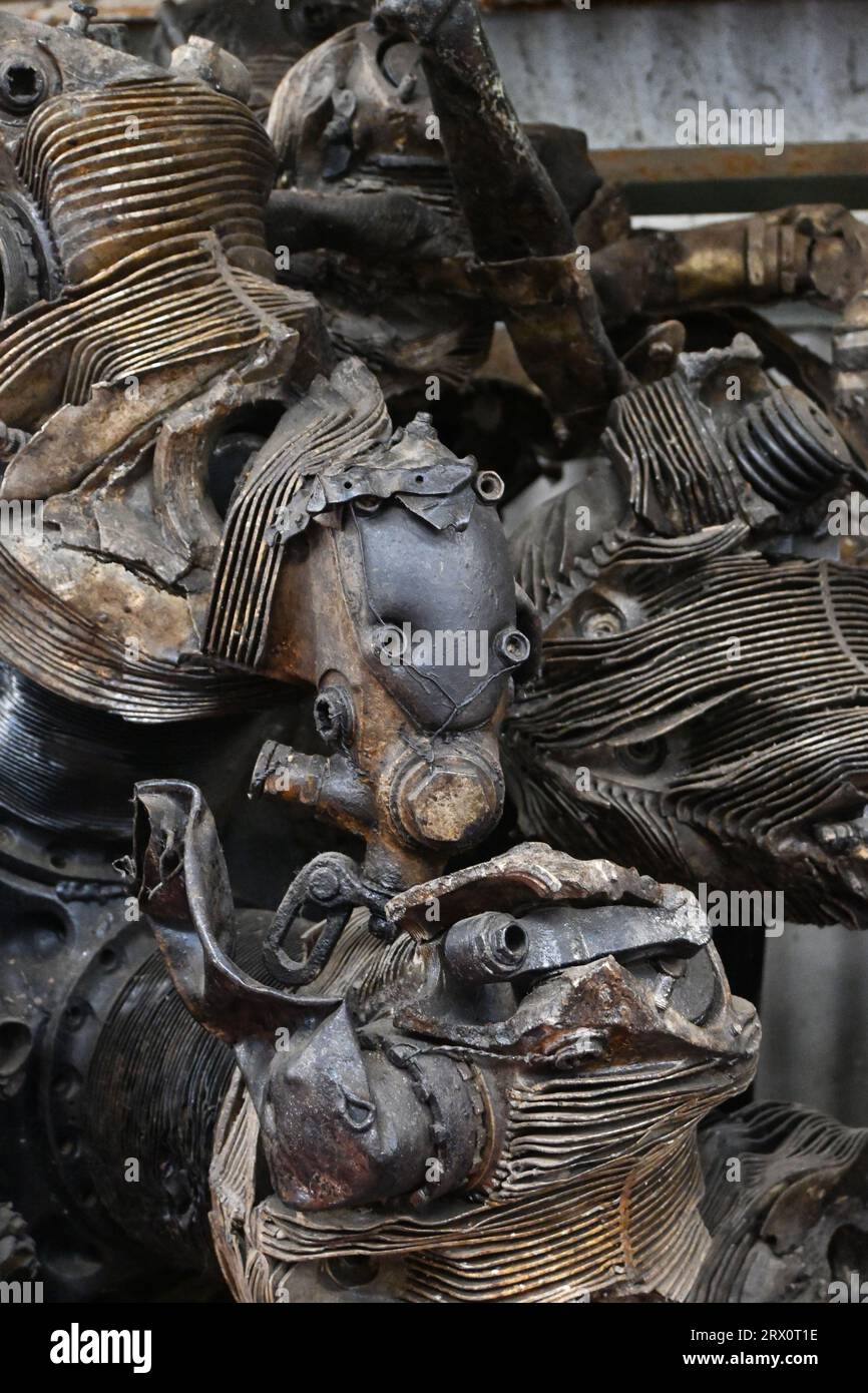 german second world war plane bmw 801c engine, dornier 217E Stock Photo ...