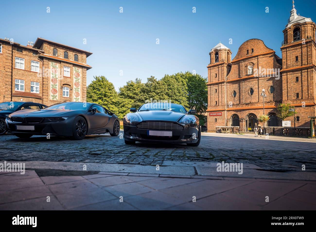 Katowice, Poland - August 05, 2023: Traditional, silesian district ...