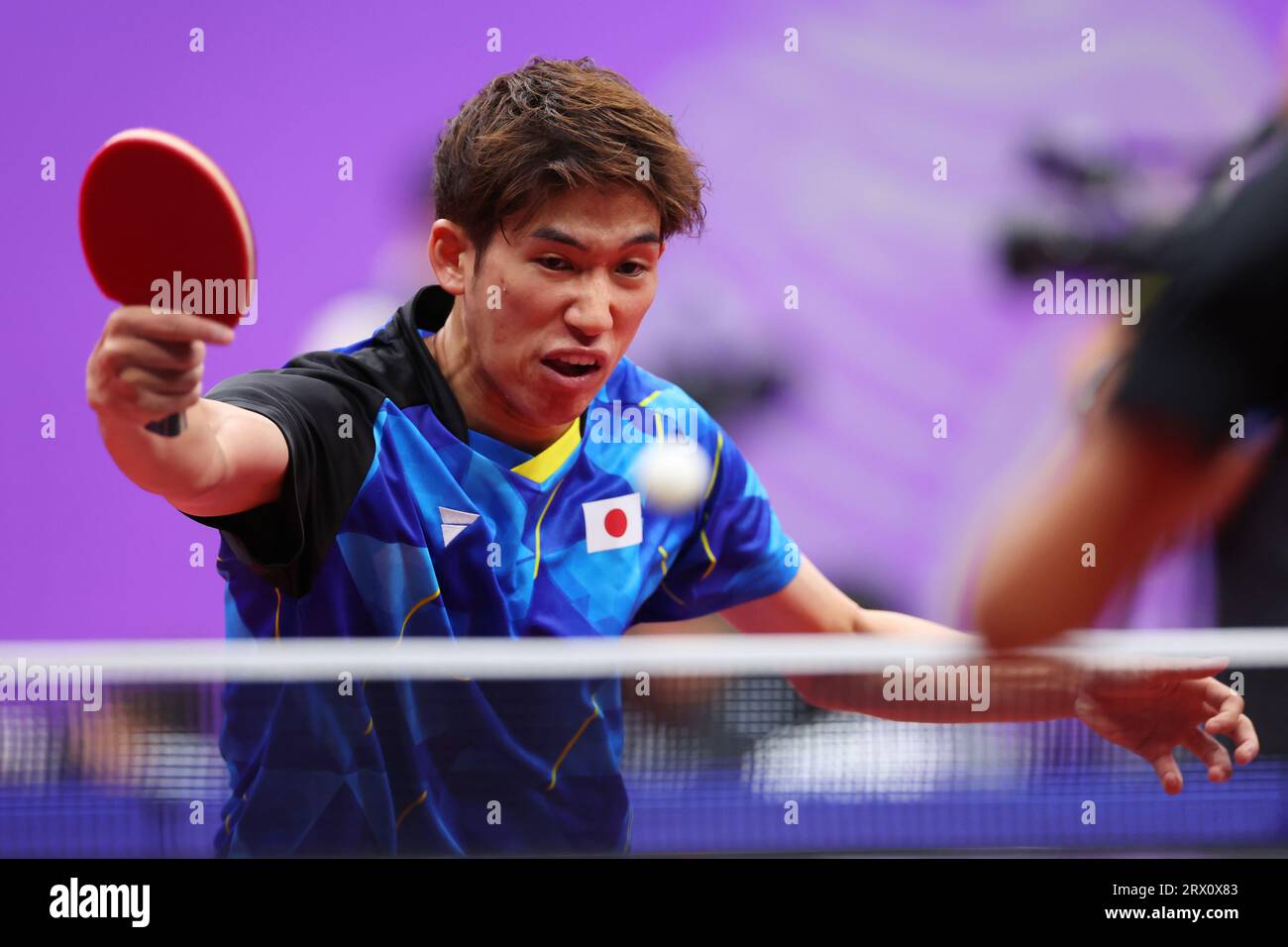 Hangzhou, China. 22nd Sep, 2023. Maharu Yoshimura (JPN) Table Tennis ...