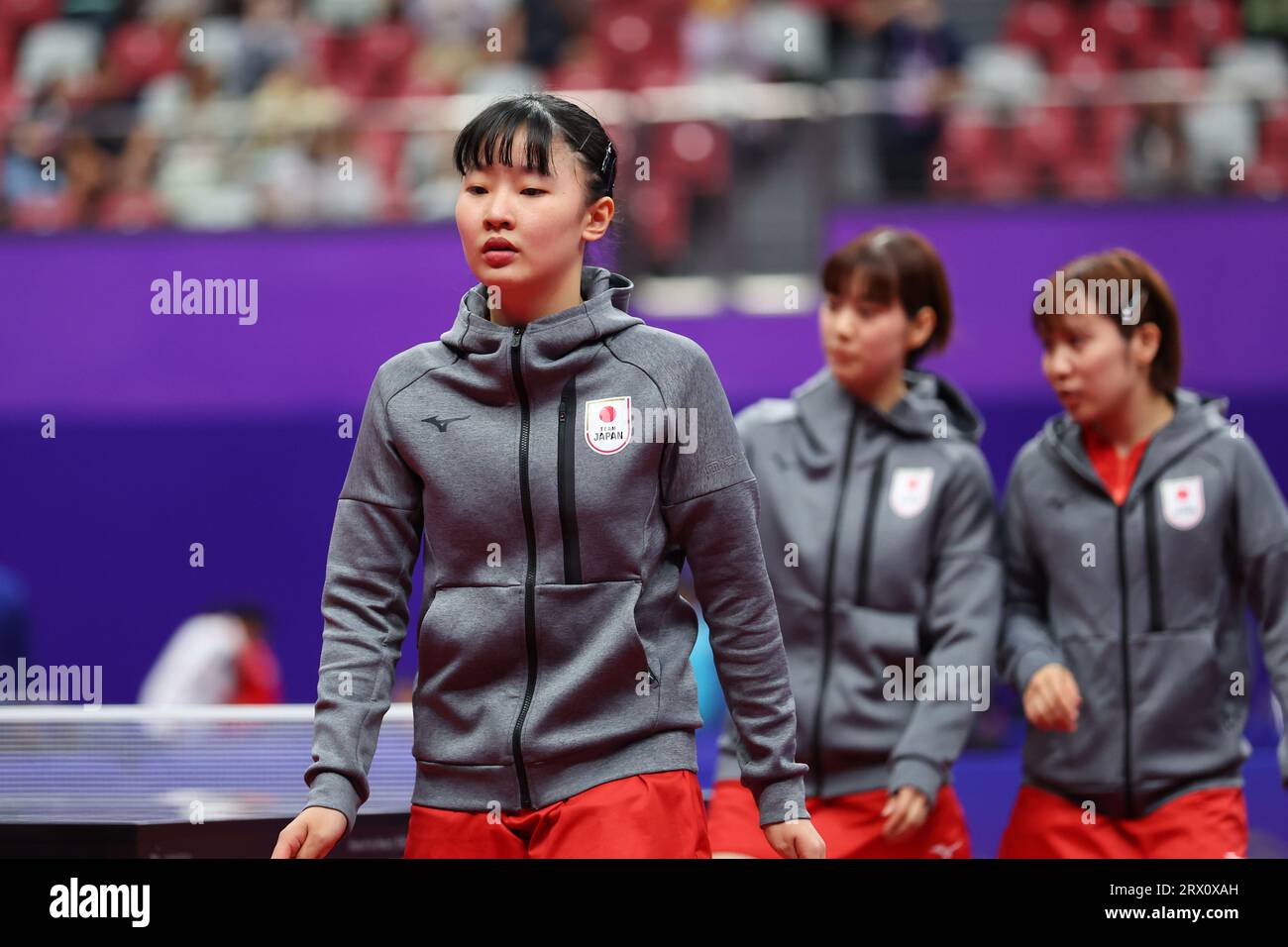 Hangzhou, China. 22nd Sep, 2023. Miwa Harimoto (JPN) Table Tennis : Women's Team Preliminary ...