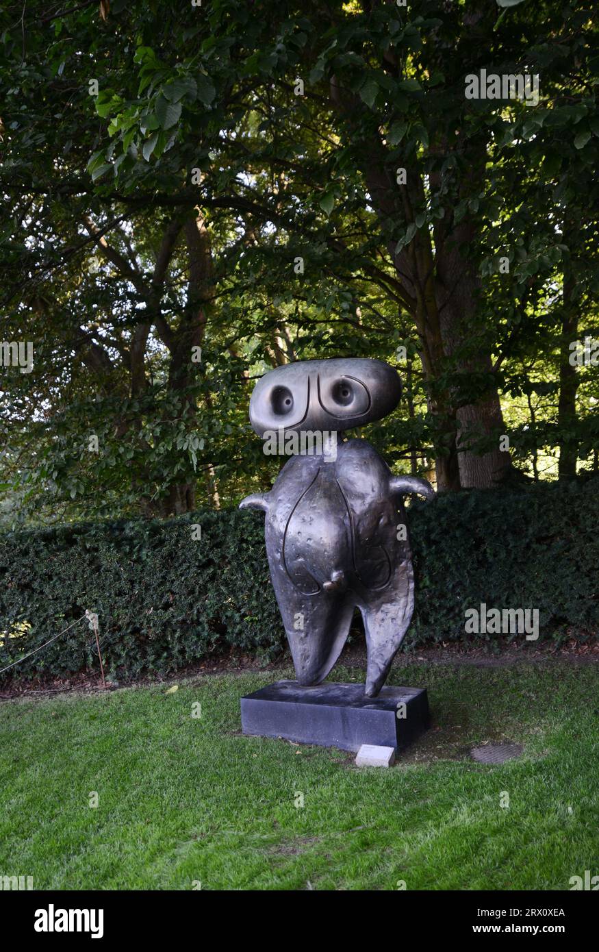 Sculpture park at the Louisiana Museum of Modern Art in Humlebaek ...