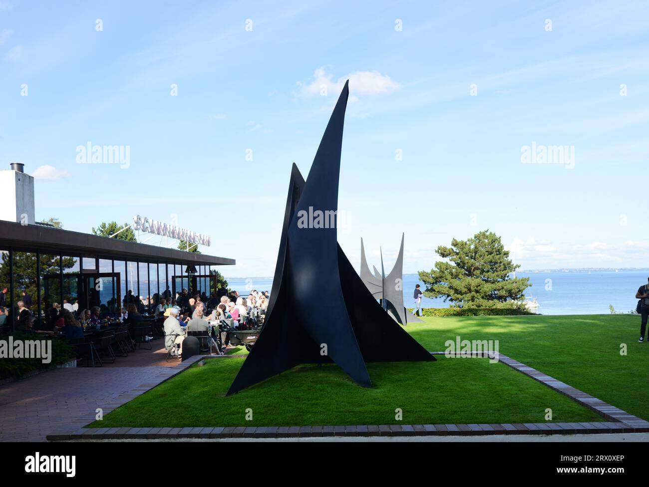 The Scandinavian Pain restaurant at the Louisiana Museum of Modern Art ...