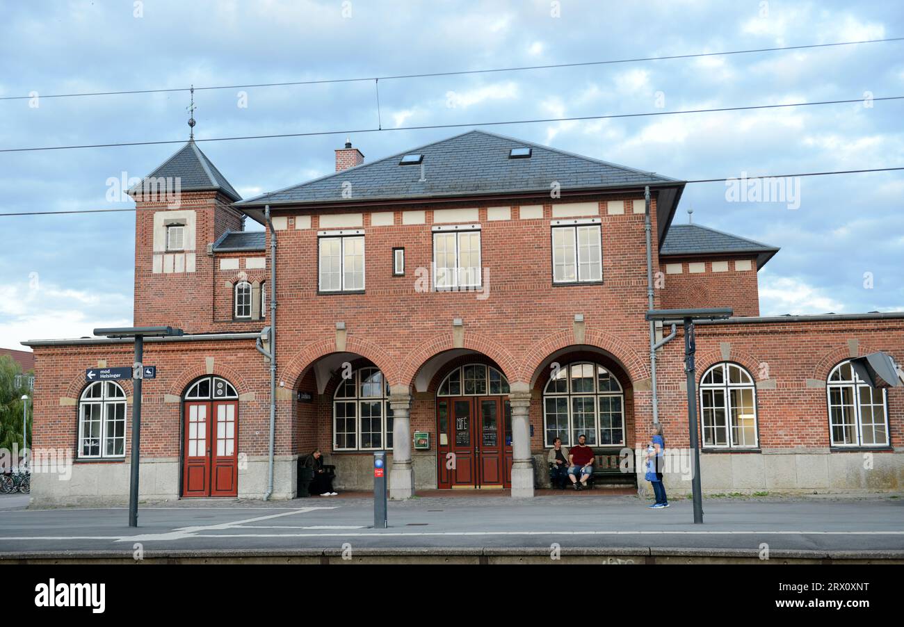 Humlebaek railway station ( Louisiana museum of modern art ) in Zealand ...