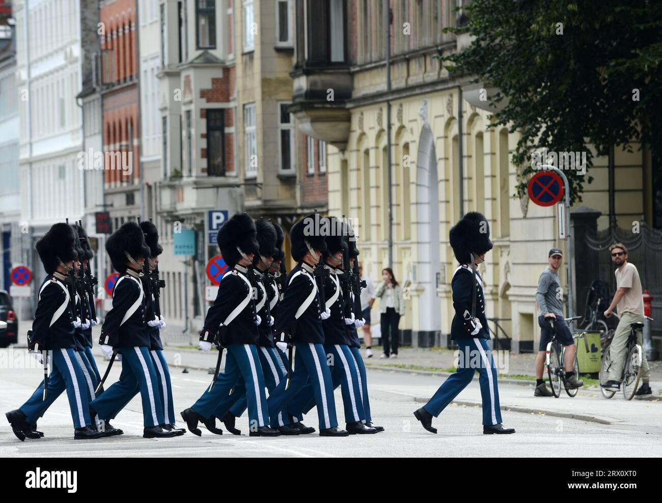 Danish royal guard hi-res stock photography and images - Alamy