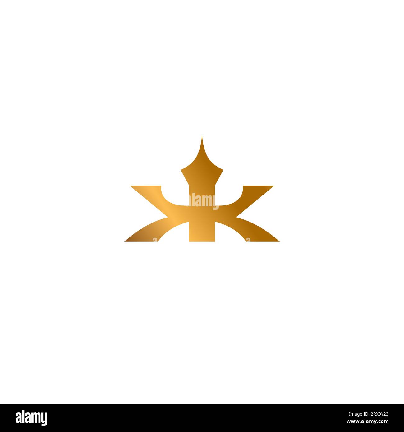 Letter K Crown Logo Design. KK Logo Symbol Stock Vector Image & Art - Alamy