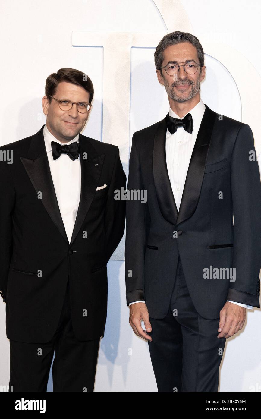 Paris, France. 08th Mar, 2023. Alexander Neef and Jose Martinez attend ...