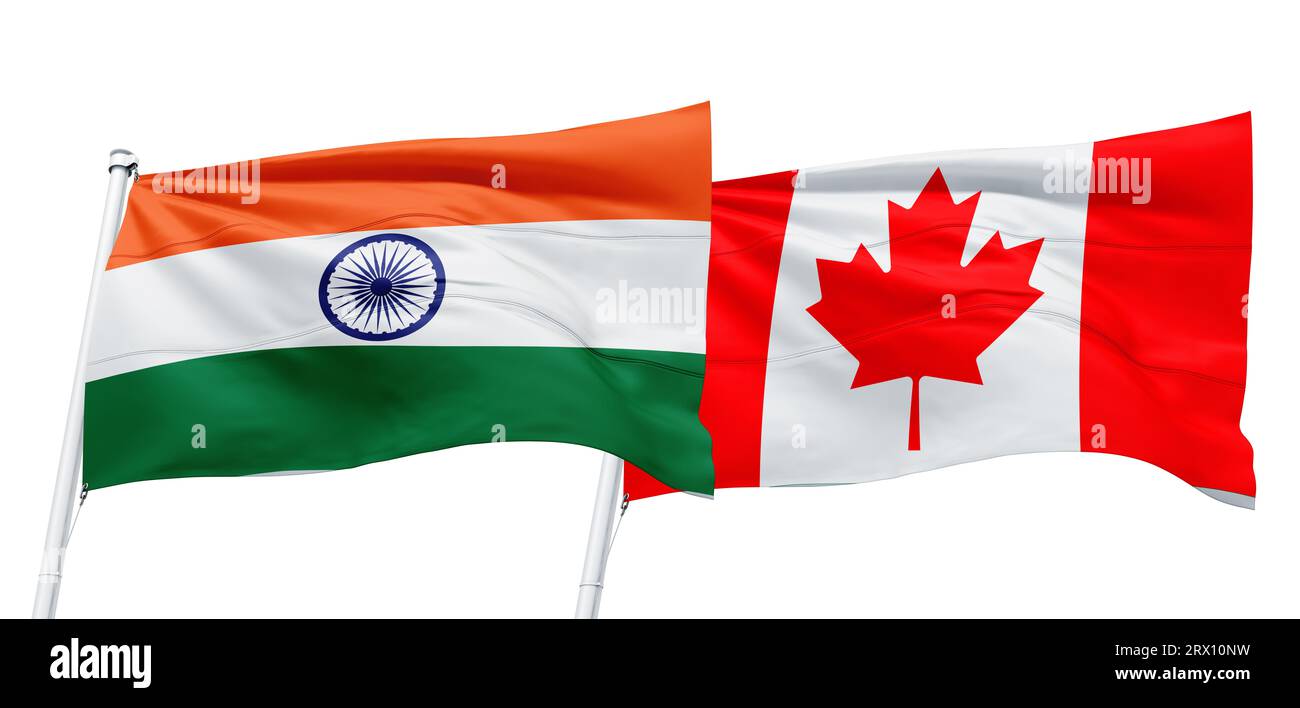 india canada flag together Canada has evidence linking Indian diplomats ...