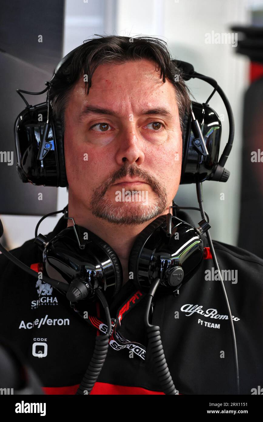 Suzuka, Japan. 22nd Sep, 2023. James Key (GBR) Alfa Romeo F1 Team ...