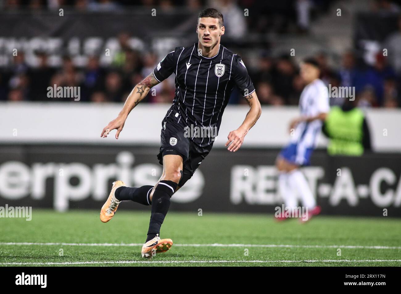September 21, 2023: PAOK's Kiril Despodov in action during a match ...
