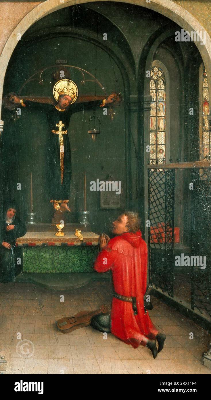 Pupil of Stefan Lochner -- Miracle of the Holy Face (Le Miracle de ...