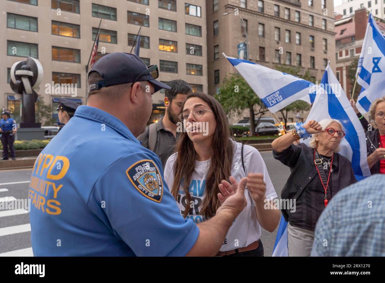 Nypd community affairs hi-res stock photography and images - Alamy