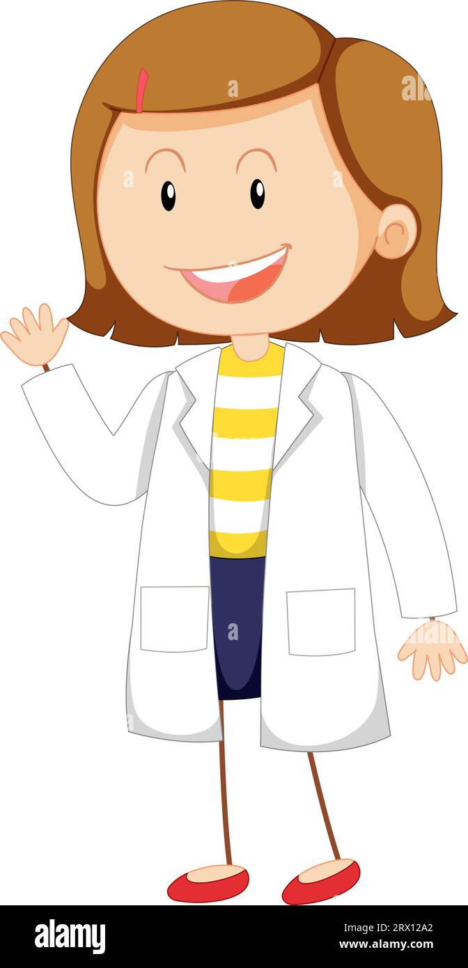 Scientific gown Stock Vector Images - Alamy