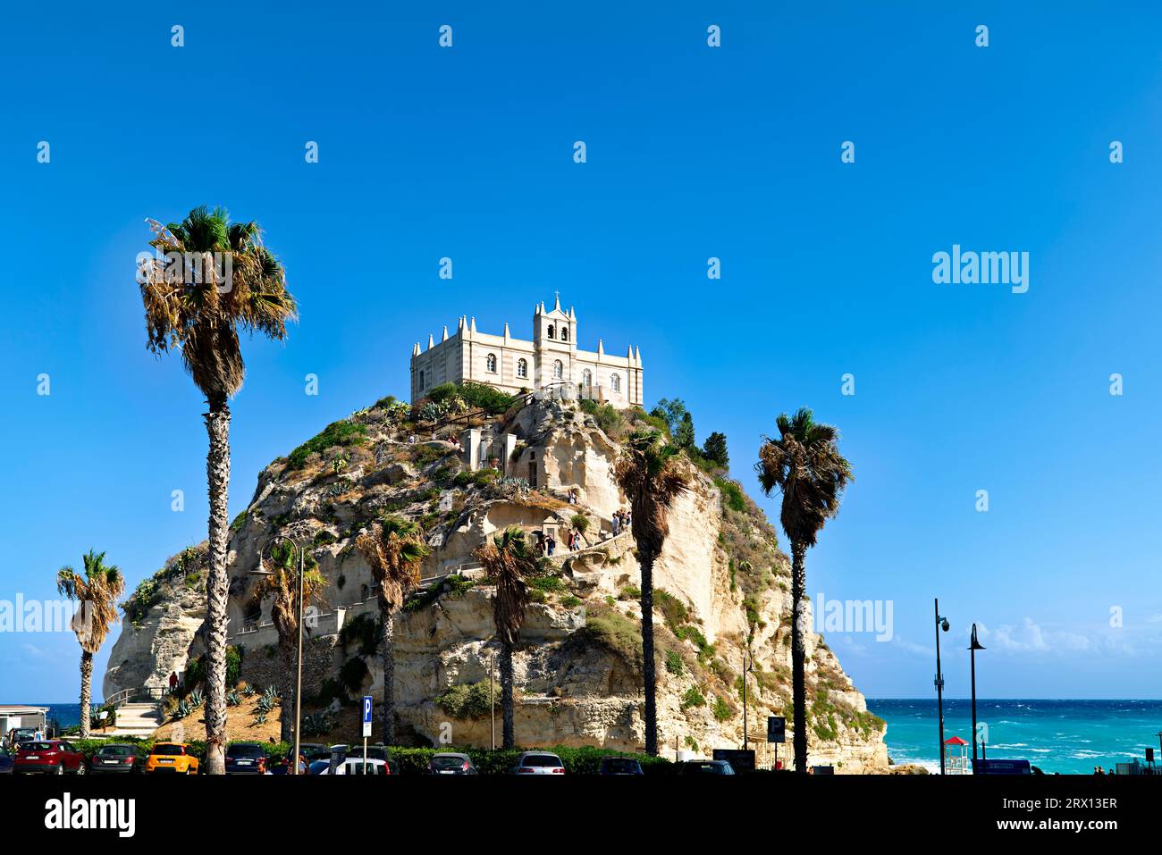 Tropea Calabria Italy. Santa Maria dell'Isola Monastery Stock Photo - Alamy