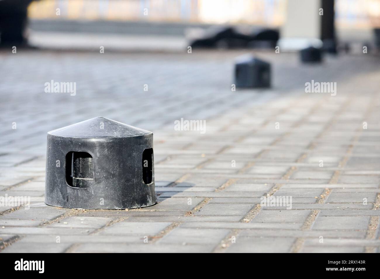 Air roof exhaust ventilation fan system of commercial building with ...