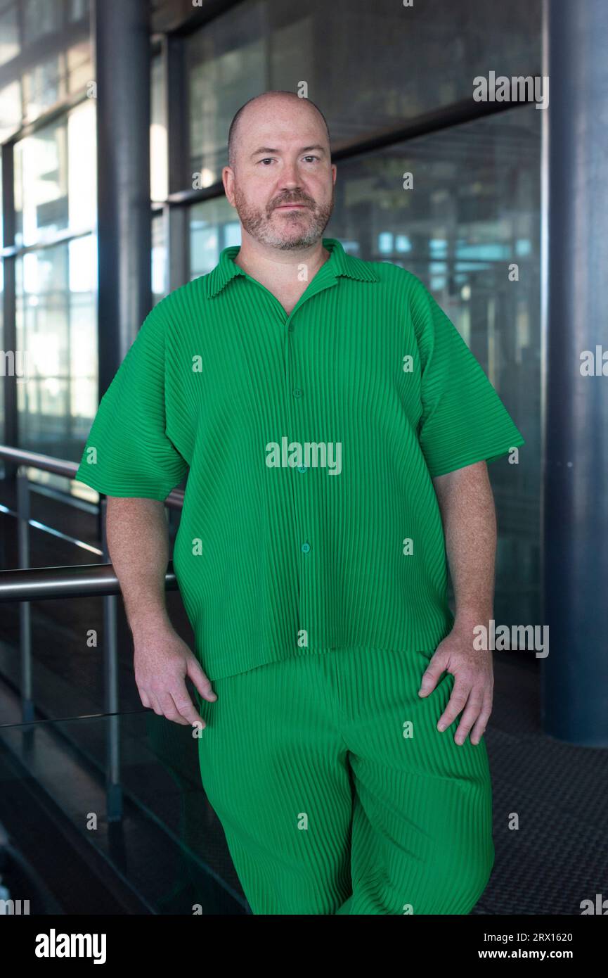 The new director of the Reina Sofia Museum, Manuel Segade, poses during ...
