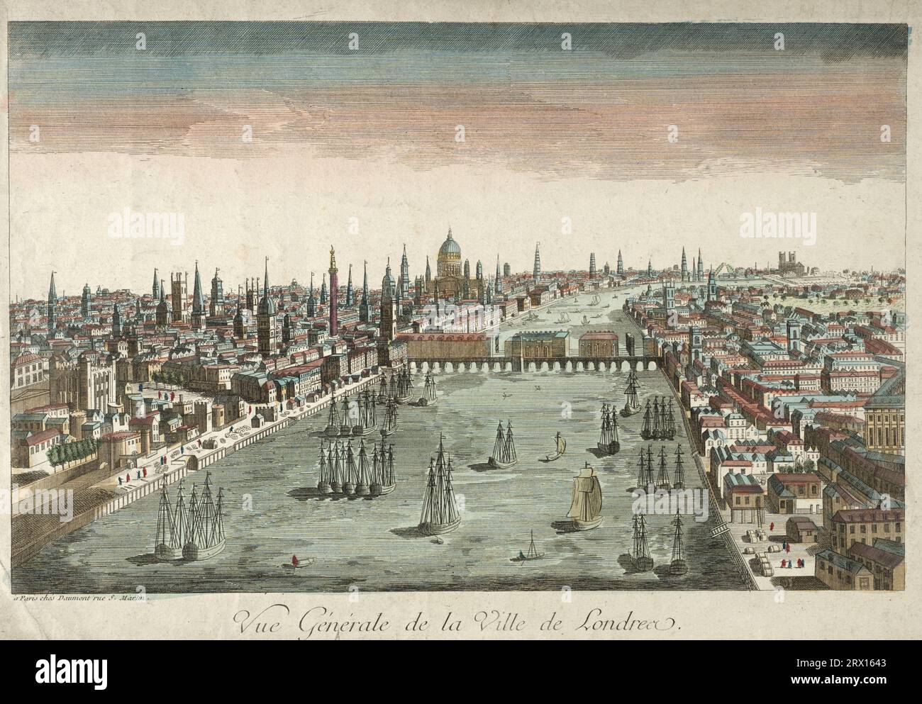 18th century london thames art hi-res stock photography and images - Alamy