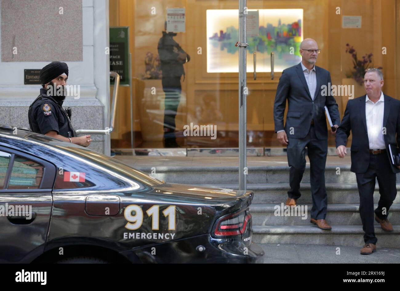Sikh police canada hi-res stock photography and images - Alamy