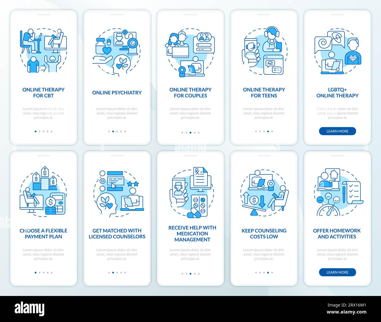 Counseling teens Stock Vector Images - Alamy