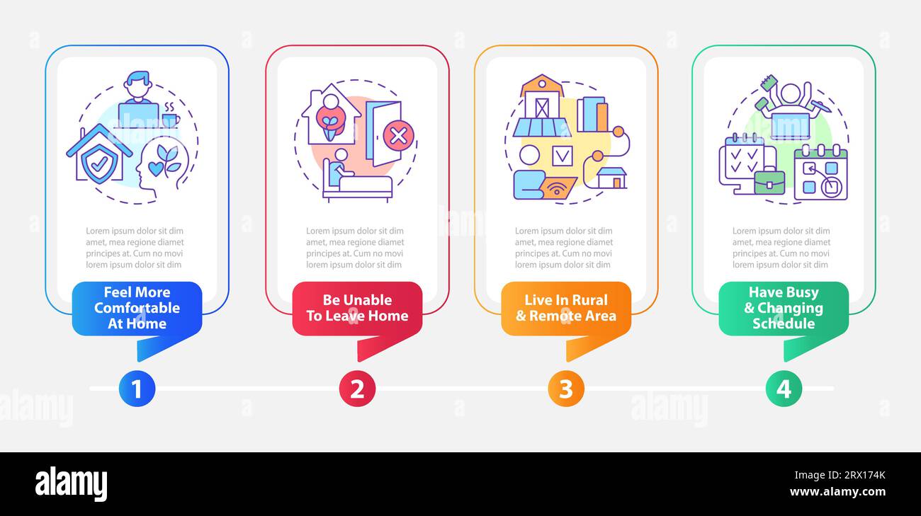 Colorful online therapy layout with line icons Stock Vector Image & Art ...