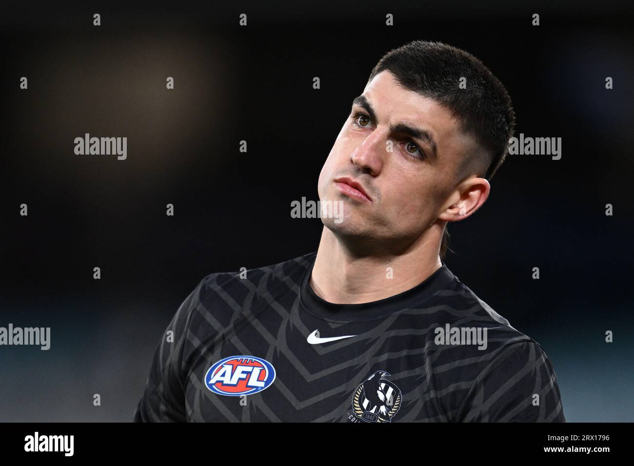 Melbourne, Australia. 22nd Sep, 2023. Brayden Maynard of Collingwood ...
