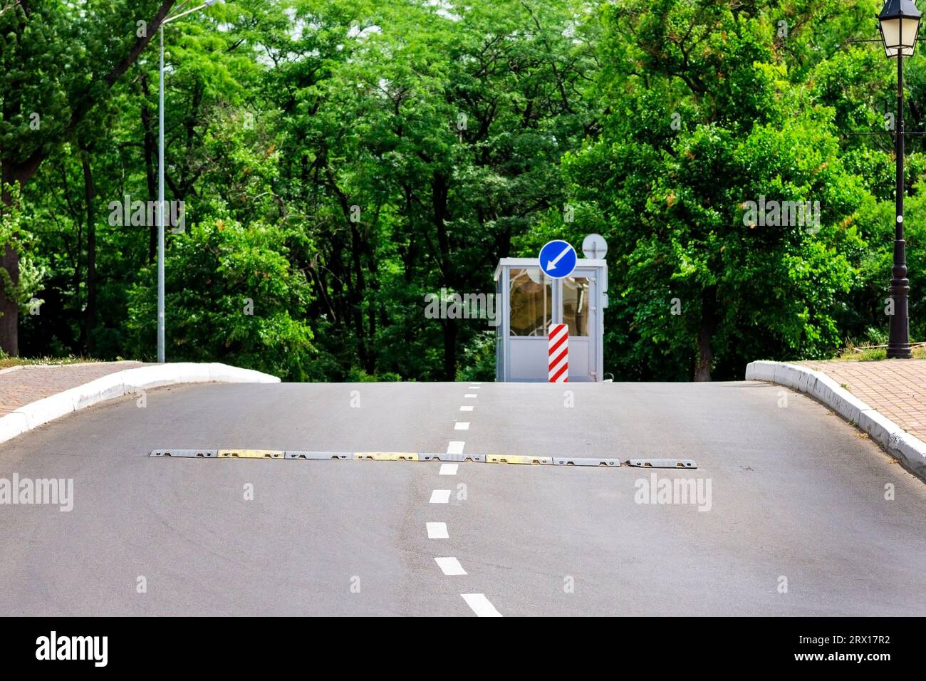 Traffic stop check point hi-res stock photography and images - Alamy
