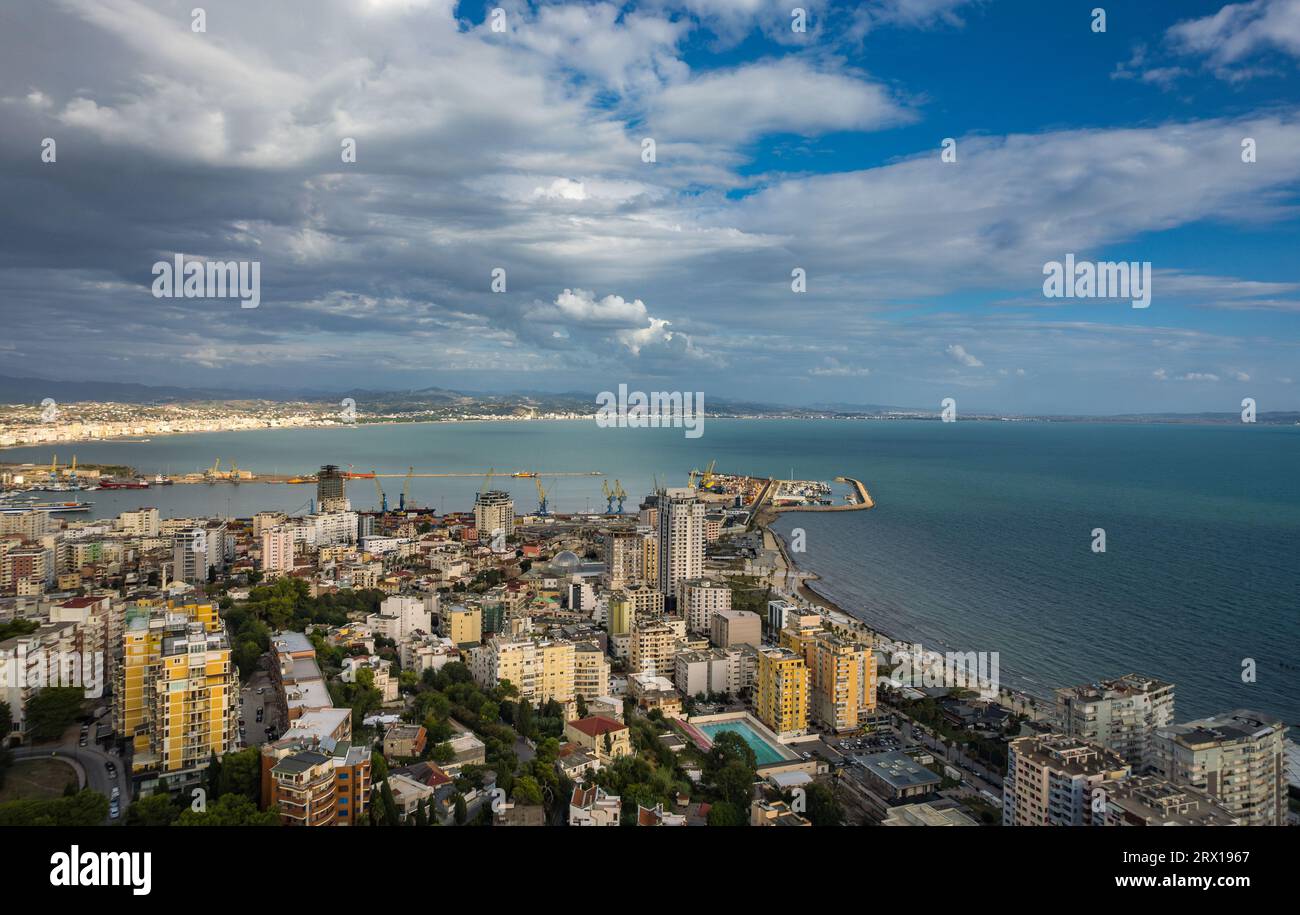 Durres city seaside hi-res stock photography and images - Alamy