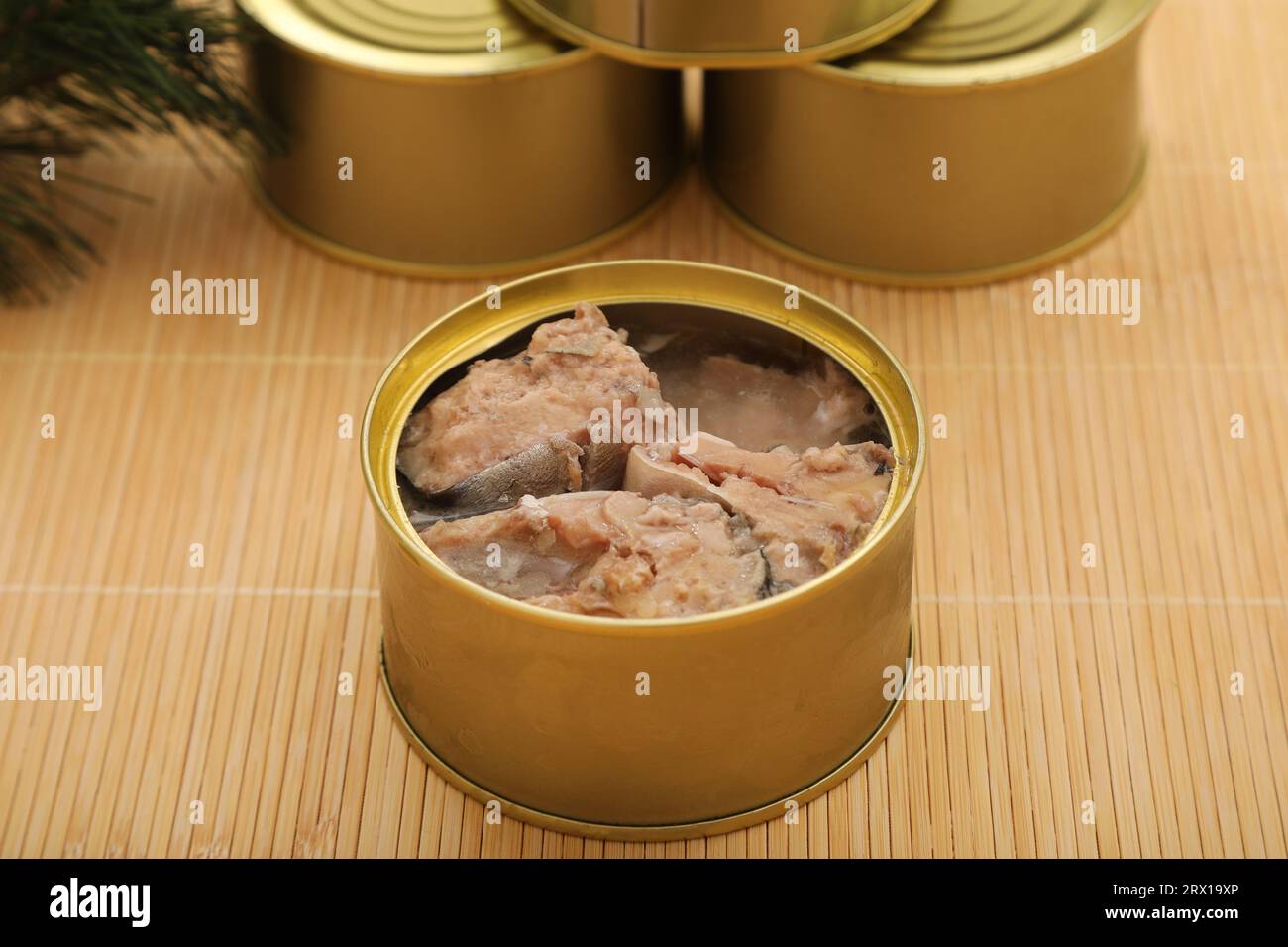 Canned mackerel hi-res stock photography and images - Alamy