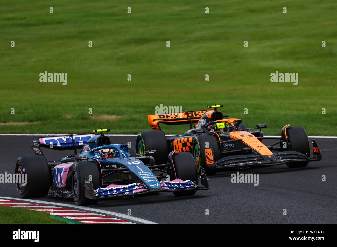 Suzuka, Japan. 22nd Sep, 2023. Pierre Gasly (FRA) Alpine F1 Team A523 ...