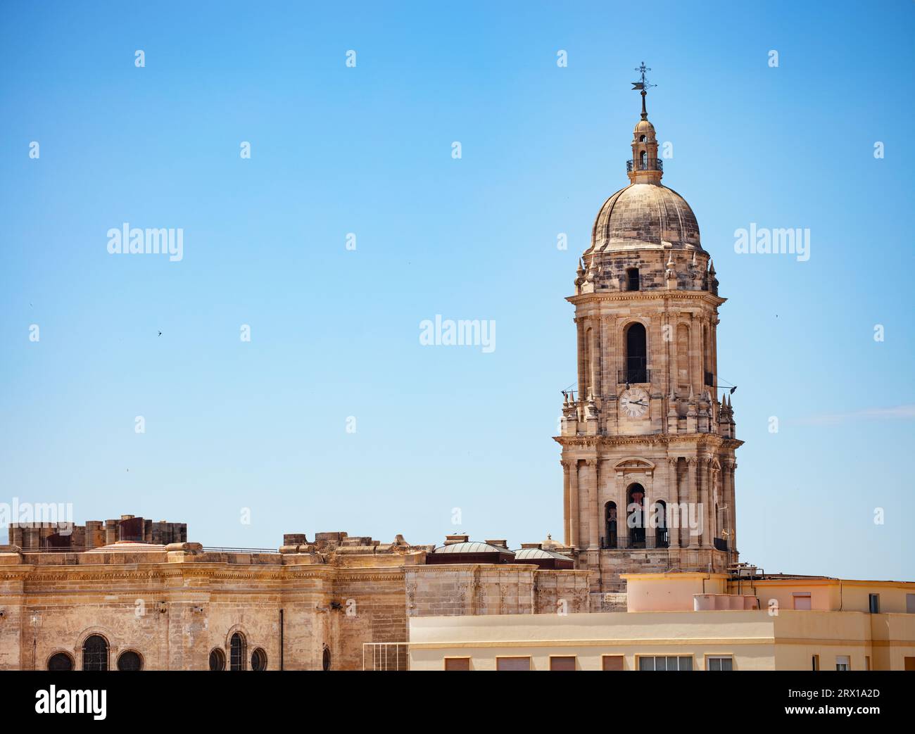Bell tower beautiful malaga hi-res stock photography and images - Alamy