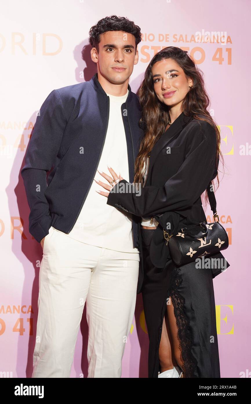 Madrid, Spain. 21st Sep, 2023. Lola Lolita and Isaac Belk at photocall ...