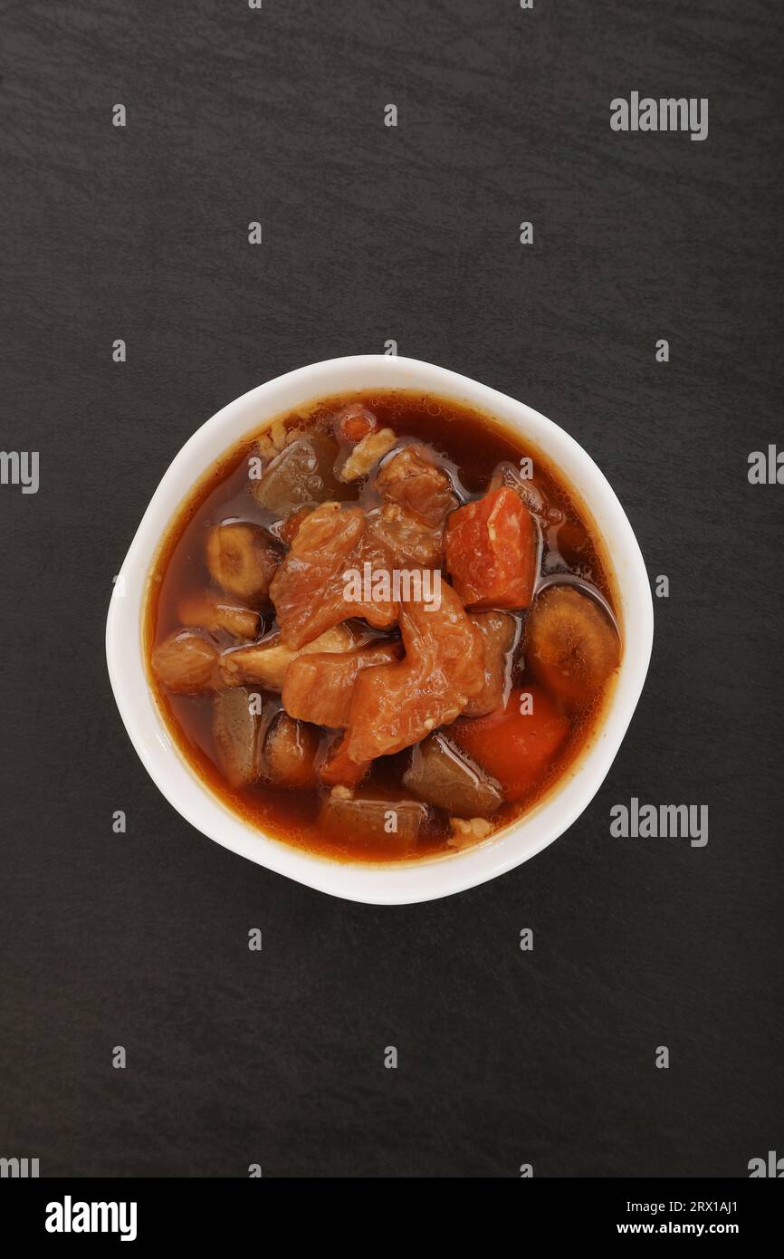 Stewed Beef Tendon Stock Photo - Alamy
