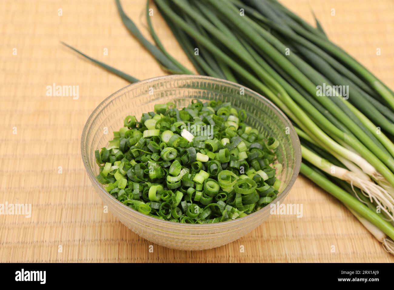 Small Green Onion Stock Photo - Alamy