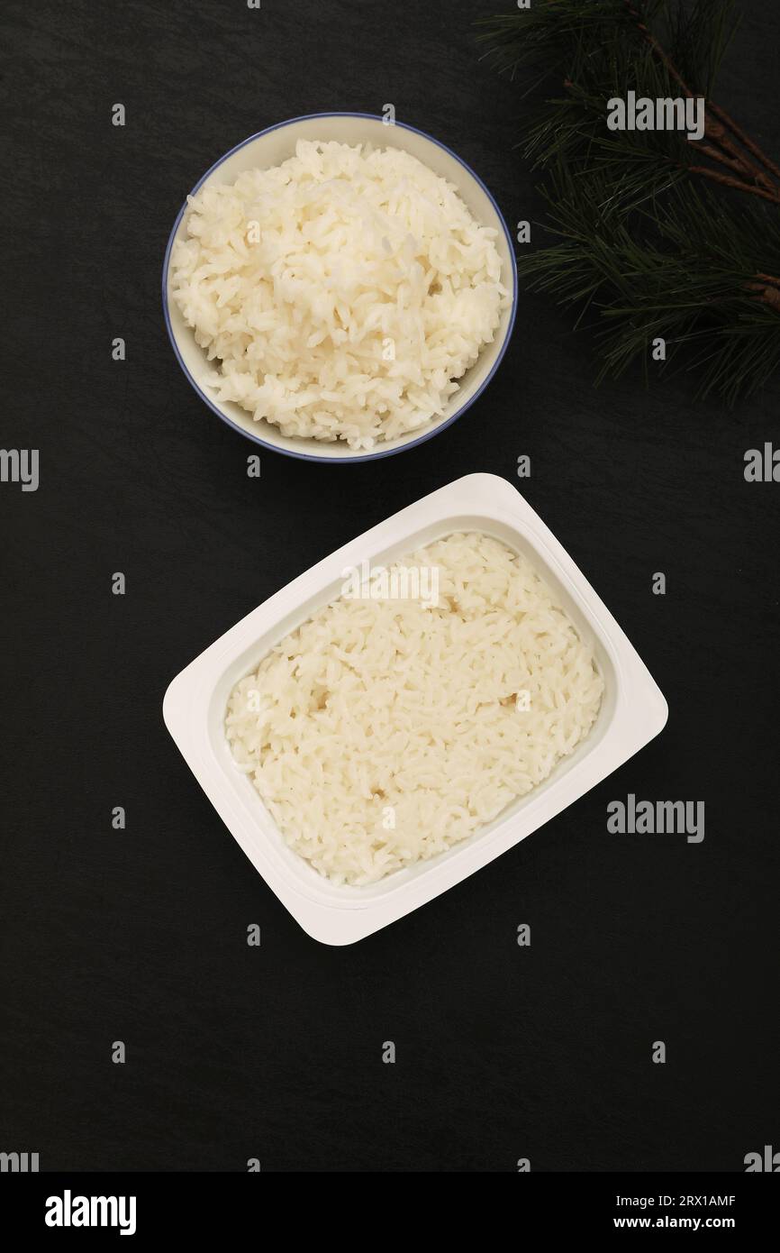 Retort cooked rice hi-res stock photography and images - Alamy