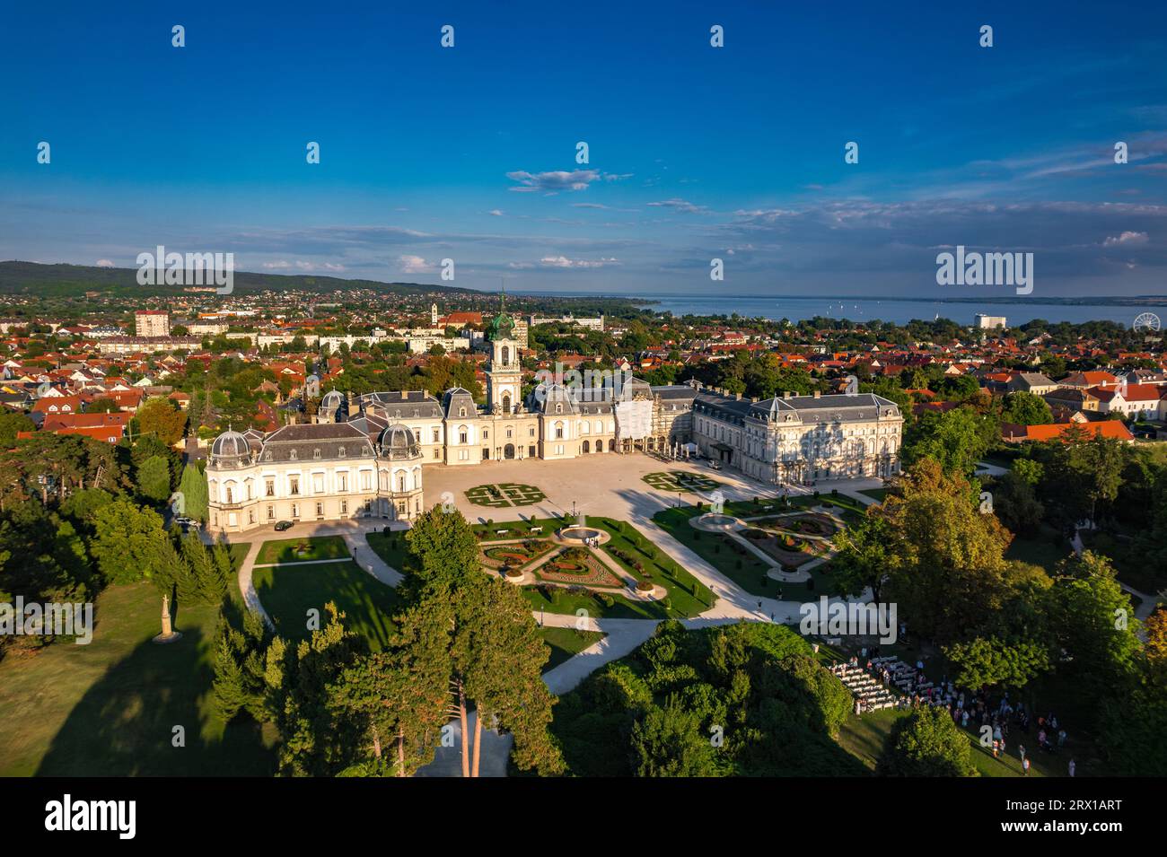 Garden design aerial view hi-res stock photography and images - Alamy