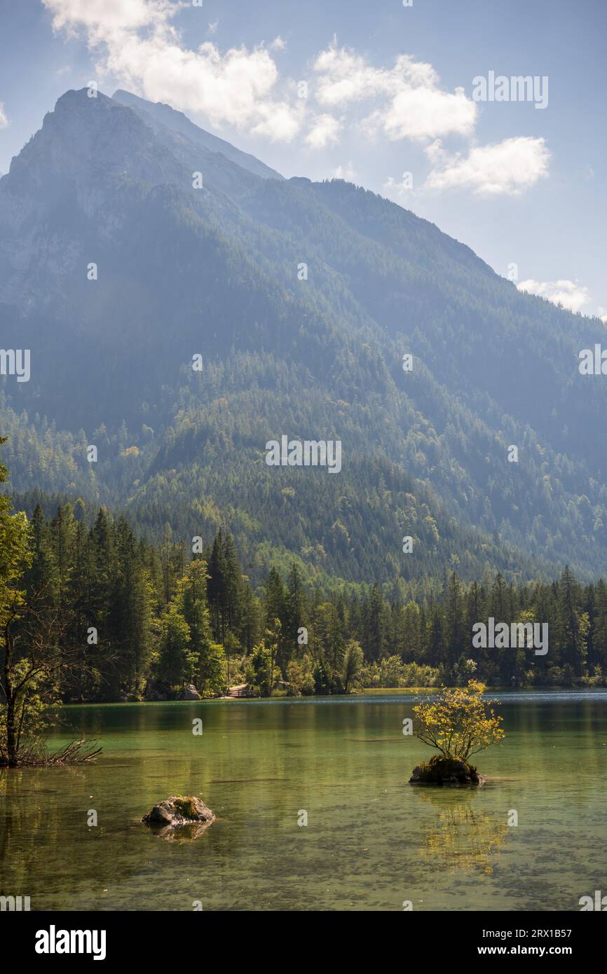 The Hintersee, Famous Lake in Bavaria, Germany Stock Photo - Alamy