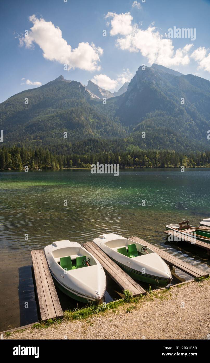 The Hintersee, Famous Lake in Bavaria, Germany Stock Photo - Alamy