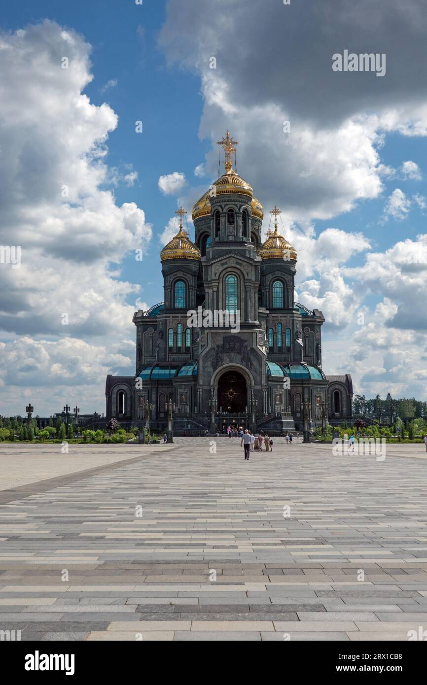 Church of the Resurrection in Patriot Park, main temple of the Armed ...